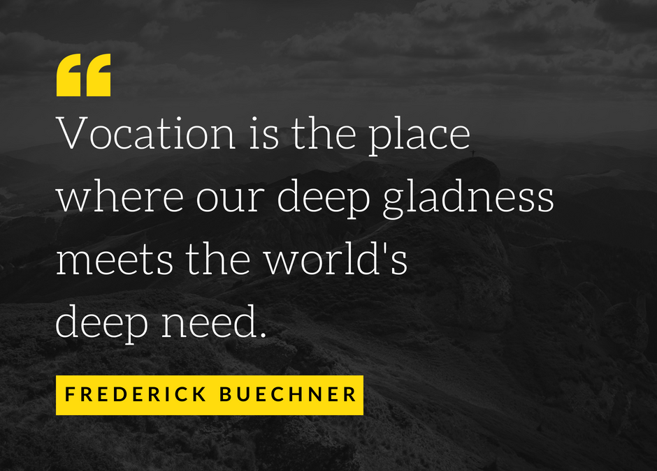 On Vocation: Where gladness meets need | Lyndale United Church of Christ